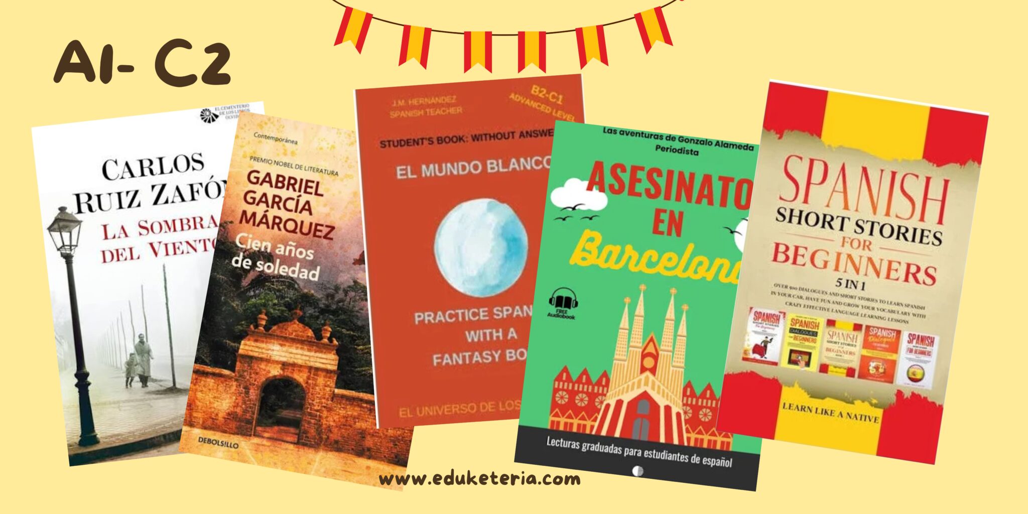 Guía de lectura ELE por niveles (A1- C2) - Eduketería
